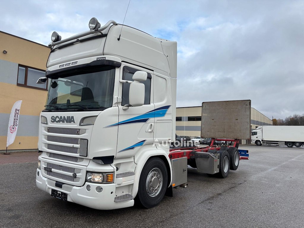Scania R580 V8 + RETARDER + ADR kamion šasija