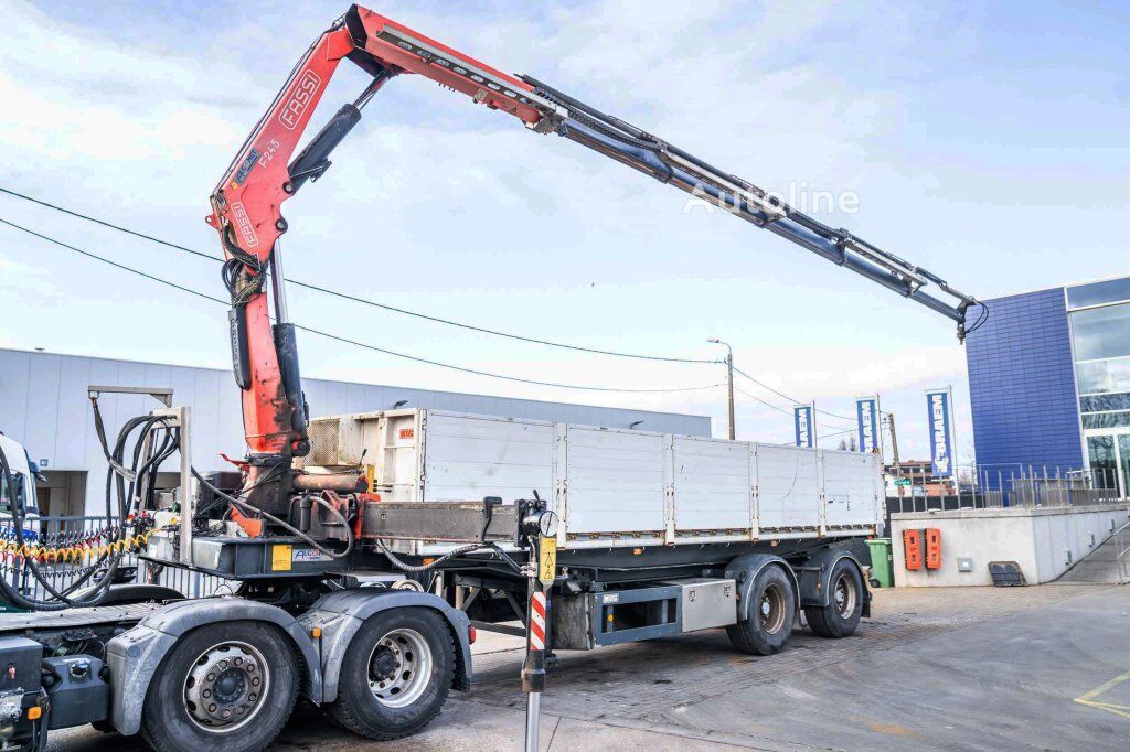 KWB KIPPER + FASSI F245A/5X poluprikolica kipera