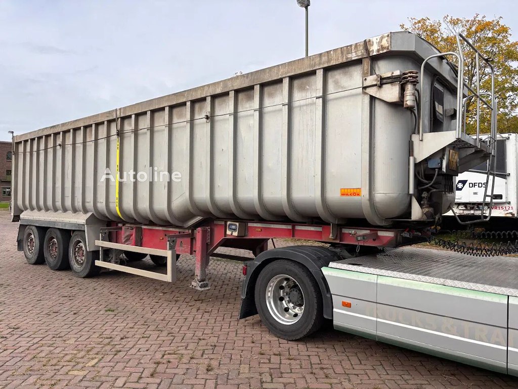 ATM WILCOX 1070x245x 211 =55 m3 /back side tipper/disc-brakes,/weigh poluprikolica kipera