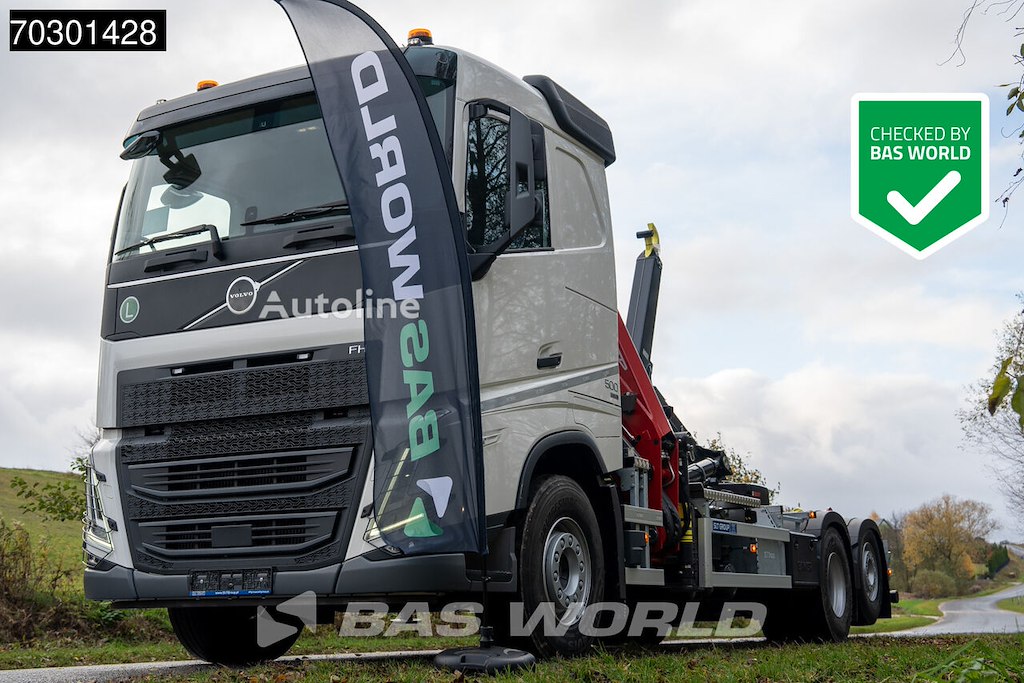 Novi Volvo FH 500 6X2 NEW! Penz Crane 15Z9.50R HIAB Opt 20S56 abroller Auto kamion rol kiper