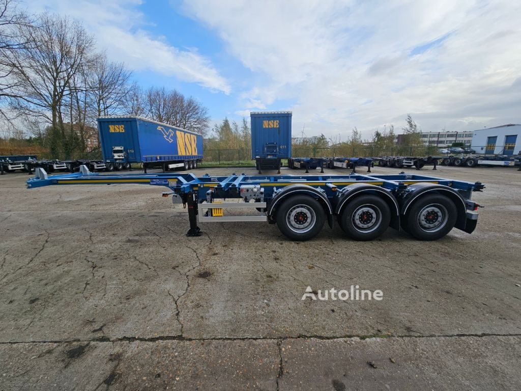 HOET TRAILERS NIEUW - SC33AA - Multifunctioneel Gooseneck contai poluprikolica za prevoz kontejnera