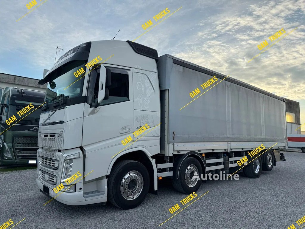 Volvo FH 13.460 FH13.460 Globetrotter Pritsche 8.20m VEB EU6 kamion sa klizna zavesa cerada