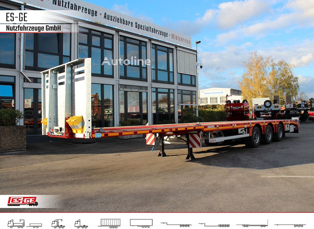 Nova Faymonville MAX Trailer MAX200 Sattelanhänger Megatrailer poluprikolica platforma