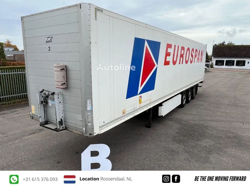 Schmitz Cargobull SCB*S3B - Dhollandia 2.000kg - 65.132 furgon poluprikolica
