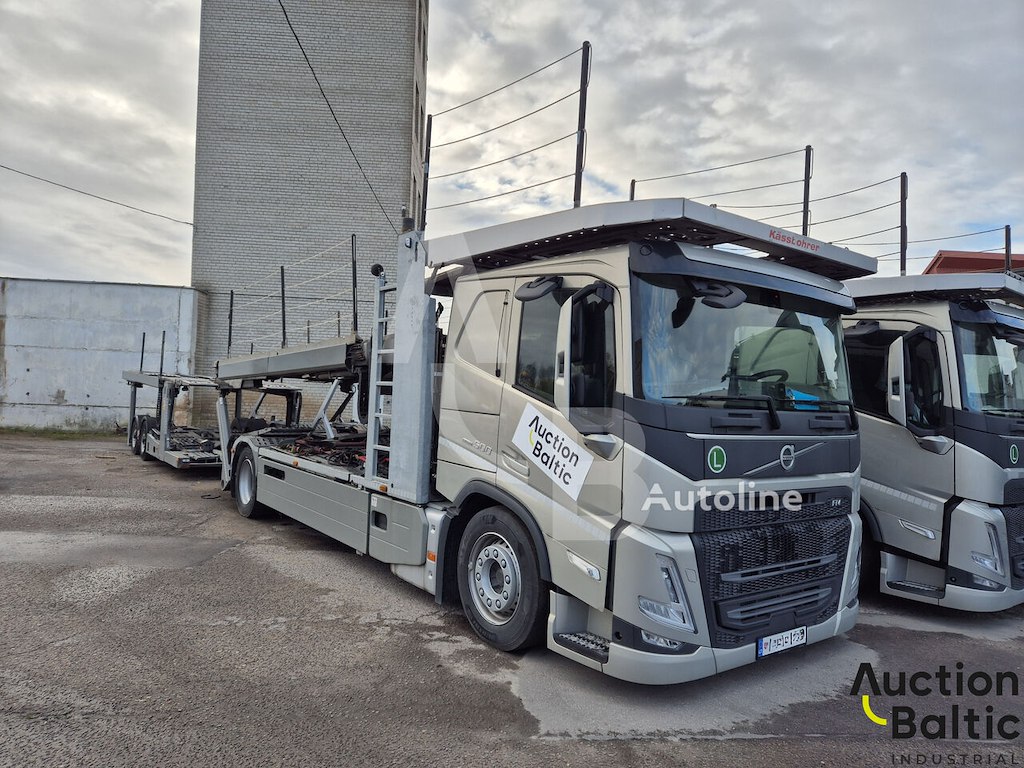 Prodaje se Volvo FM500 autotransporter na aukciji + prikolica autotransportera