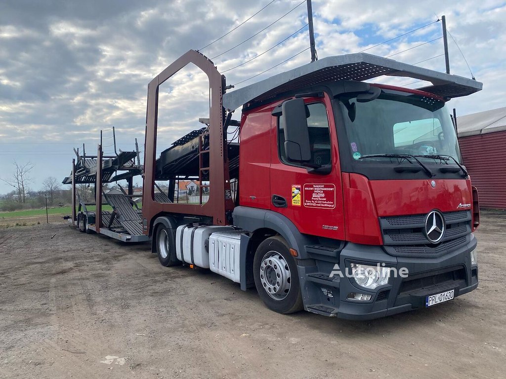 Mercedes-Benz MP4 autotransporter + prikolica autotransportera