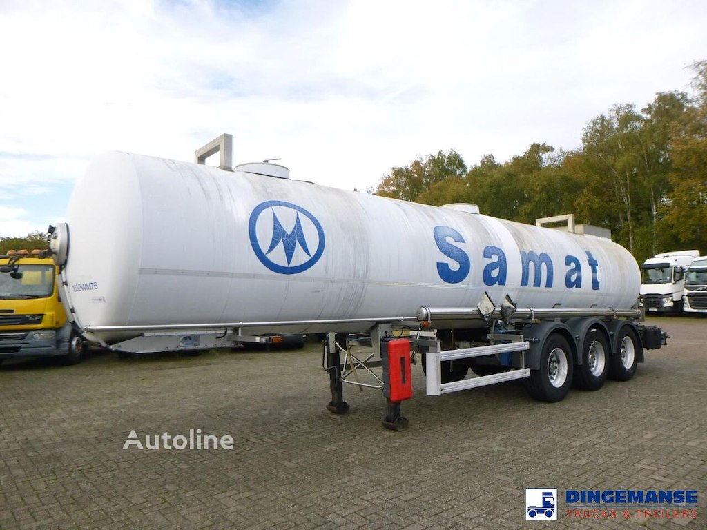 Maisonneuve Chemical ACID tank inox L4BH 22.4 m3 / 1 comp (caustic soda) cisterna za prevoz hemikalija