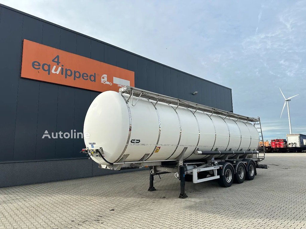 Van Hool FOOD / 39.000L / 3-COMP / INOX / NL-trailer / APK: 07/2026 cisterna za prevoz hrane