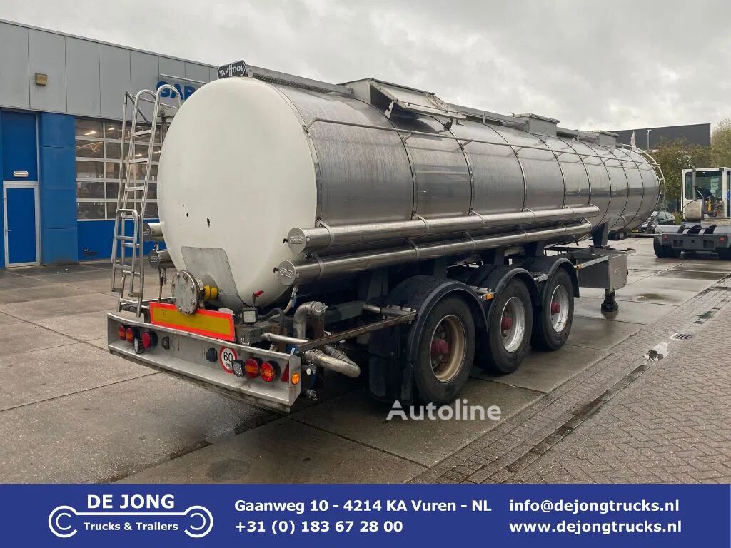 Van Hool Tank / 24.000 LT / Inox / BPW poluprikolica autocisterna