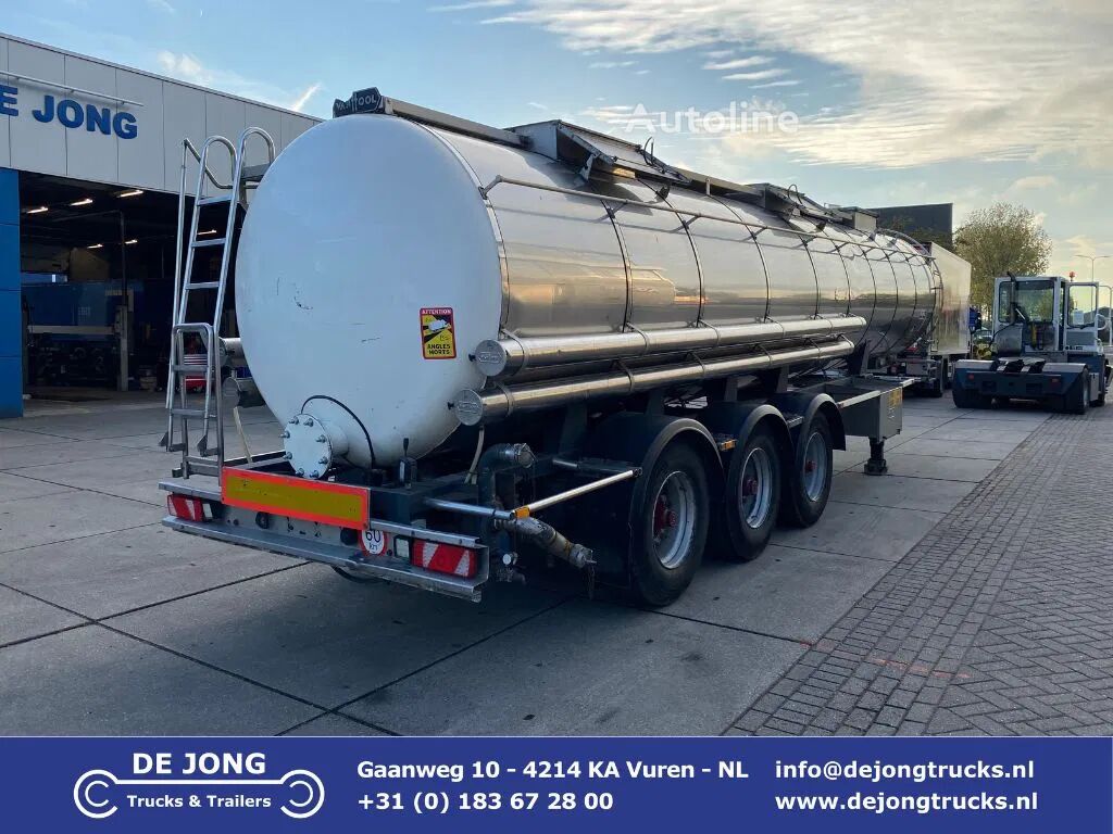 Van Hool Tank / 24.000 LT / Inox / BPW poluprikolica autocisterna