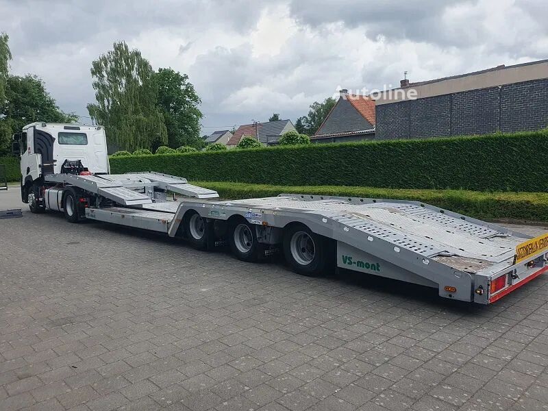 VS-mont VSAT02 -Belgische Trailer - Truck transporter poluprikolica autotransportera