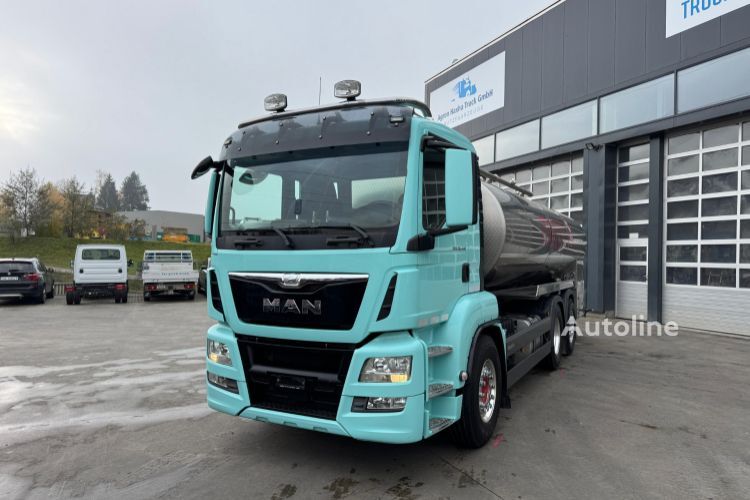 MAN TGS 26.440 6x2 Isoliert Milchtank 3 Kammern autocisterna