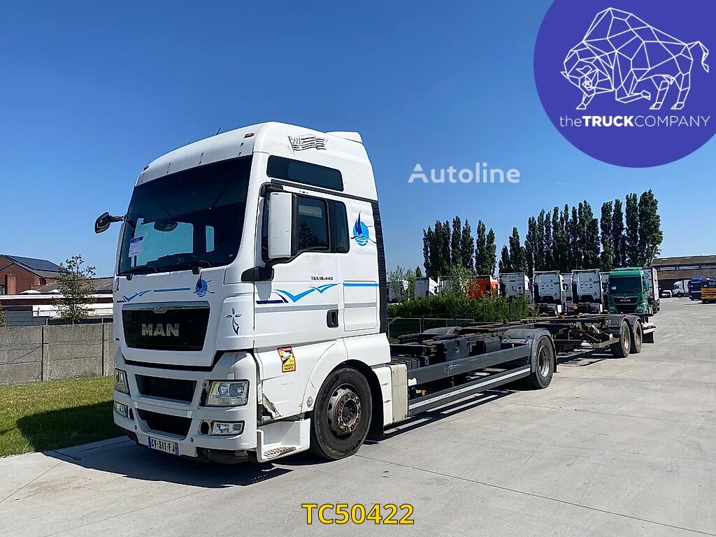 MAN TGX 440 vozilo za prevoz kontejnera
