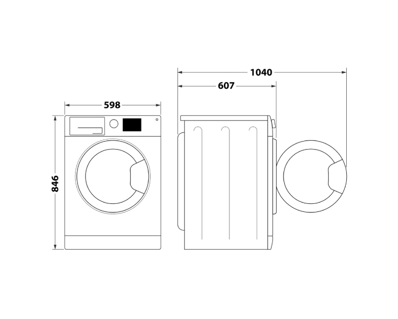 WHIRLPOOL WP C8 WBS EE mašina za sušenje veša – toplotna pumpa