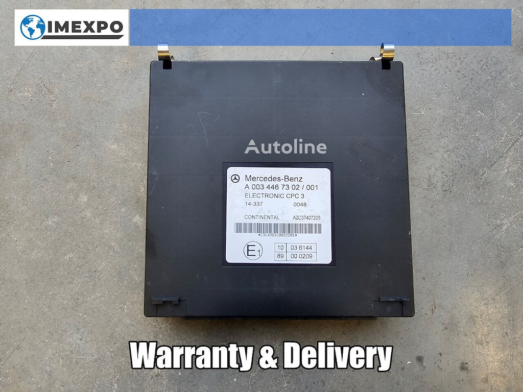Mercedes-Benz ATEGO MP4 EURO 6 / CPC 3 CONTROL UNIT / A0034467302 upravljačka jedinica za Mercedes-Benz MERCEDES ATEGO EURO 6