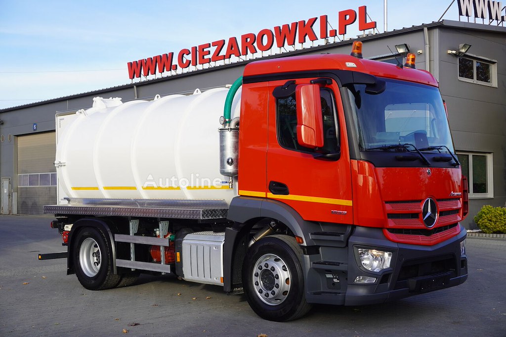 Mercedes-Benz Actros 1833 / 260 tho. km / NEW septic tank 11000 l autofekalac
