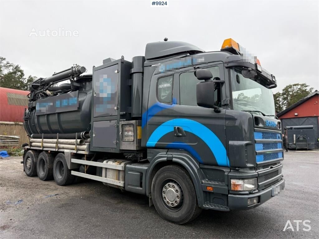 Scania R114GB8x4*4NA380 autofekalac