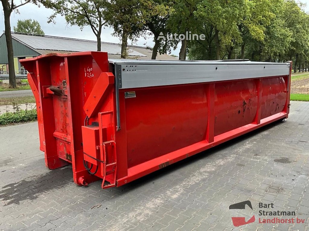 Container kabel haakarm systeem Container bin 19.5 m3 with flaps multilift kontejner