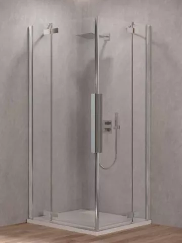 TUŠ KABINA KOLPA SAN POLARIS SILVER BRILL 80X80X200