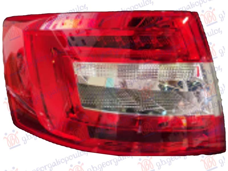 STOP LAMPA (LED) (KINA) Desna str. SKODA OCTAVIA 6 (2017-2020) (OEM: 5E5945096B, 5E5945112B)