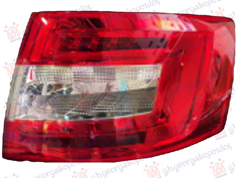 STOP LAMPA (LED) (KINA) Leva str. SKODA OCTAVIA 6 (2017-2020) (OEM: 5E5945095B, 5E5945111B)