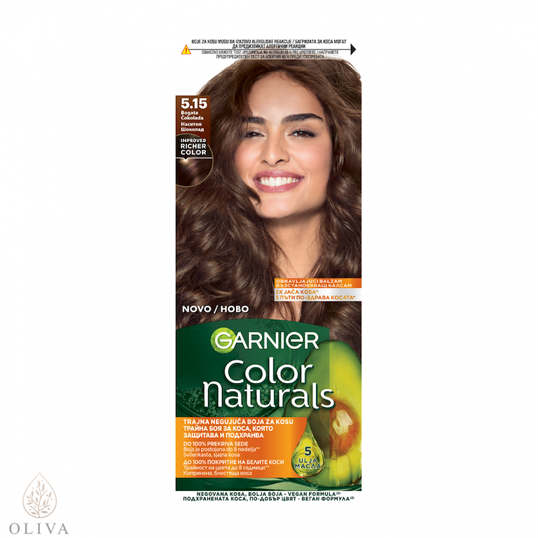 GARNIER COLOR NATURALS CREME BOJA ZA KOSU 5.15 BOGATA ČOKOLADA