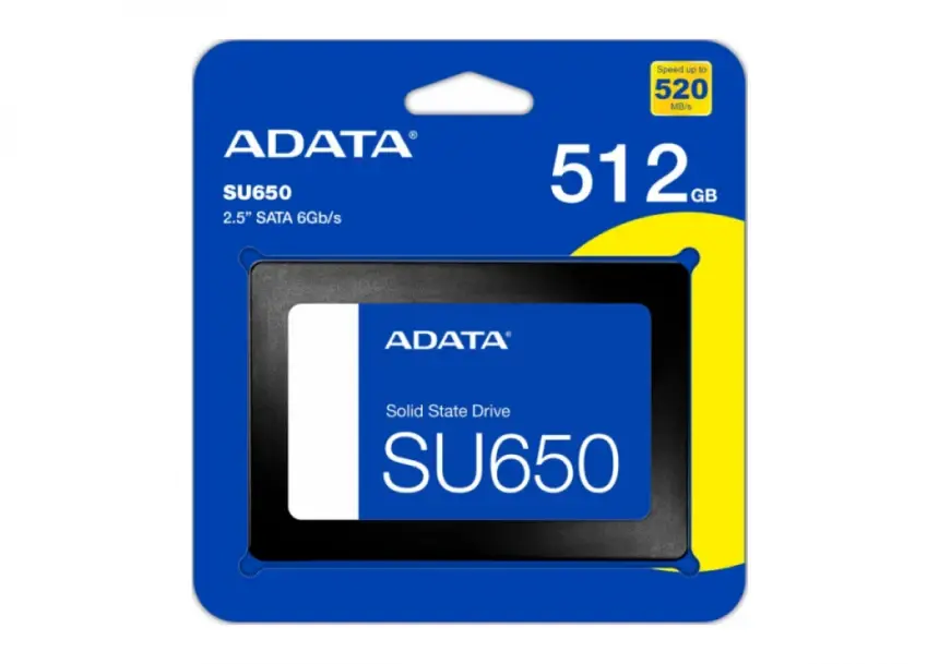 SSD 2.5 SATA 512GB AData ASU650SS-512GT-R 520MBs/450MBs
