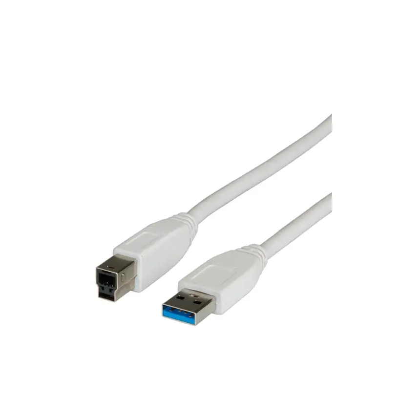 Secomp USB3.0 A-B M/M beige 1.8m