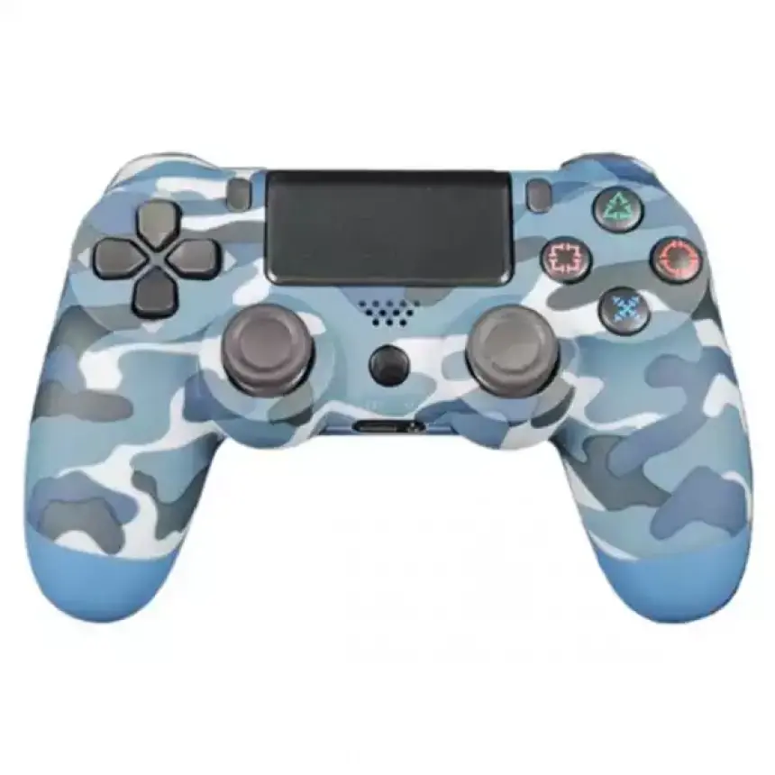JPD-Wireless-Thrillershock PC/PS4 CAMO BLUE Gembird Bezicni gamepad sa dvostrukom vibracijom v2