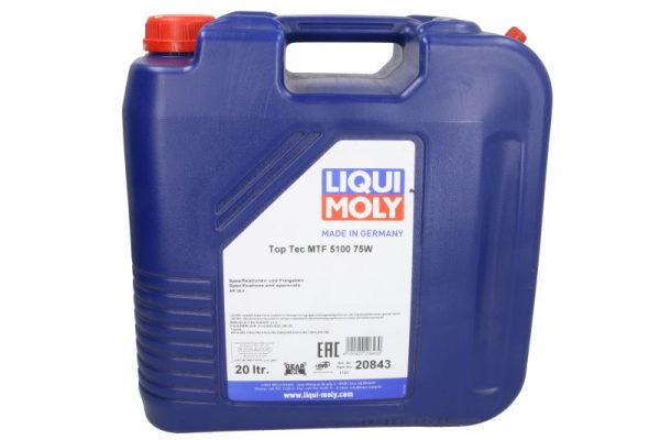 Ulje ručnog menjača LIQUI MOLY LIM20843 75W 20L
