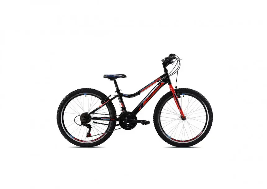 Bicikl Capriolo Mtb diavolo dx 400 24" 18 brzina crno-crveno 13" (921351-13)