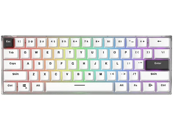 Tastatura mehanička Gaming Fantech MK857 RGB Maxfit61 FROST Space Edition (Red switch)