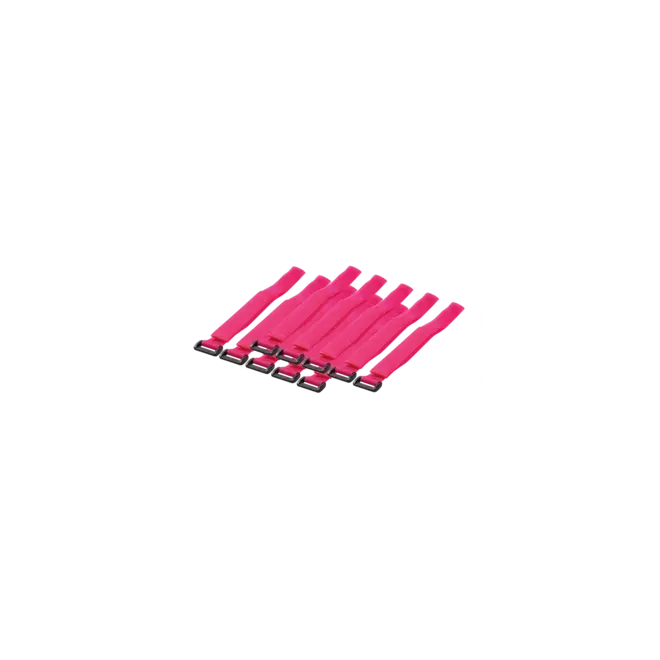 Logilink čičak trakice za vezivanje kablova 500x20mm, 10kom, pink