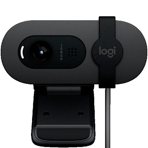 LOGITECH Brio 100 Full HD Webcam - GRAPHITE - USB ( 960-001585 )