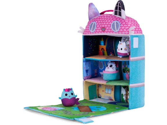 Gabby's Dollhouse Plišana igračka Kućica set GDH