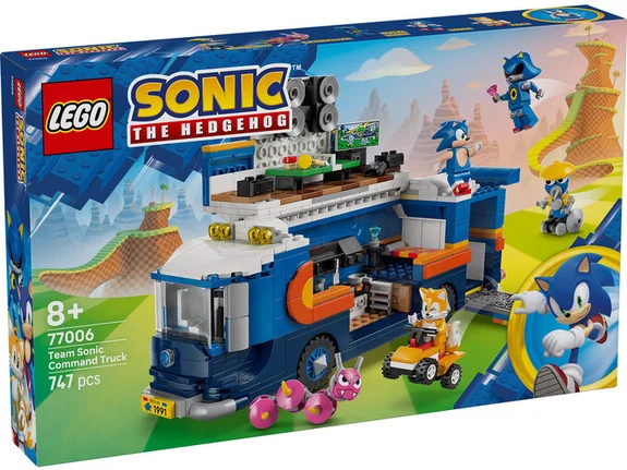 Lego Komandni kamion Sonikovog tima 77006