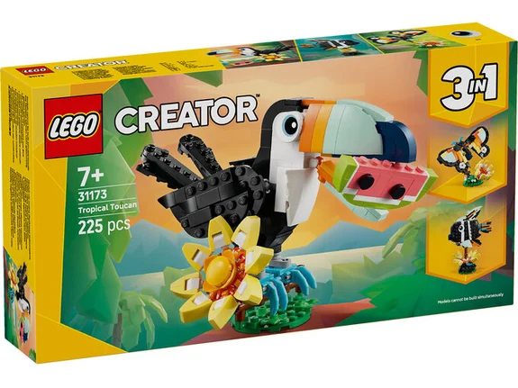 Lego Divlje životinje Tropski tukan 31173