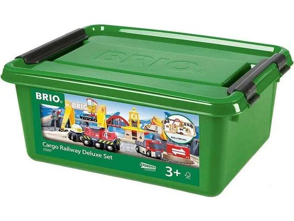 Brio Deluxe železnički set za prevoz tereta BR33097