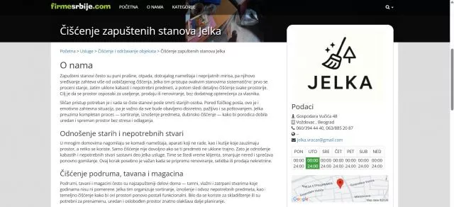 ČIŠĆENJE I ODNOŠENJE POSLE SMRTI
