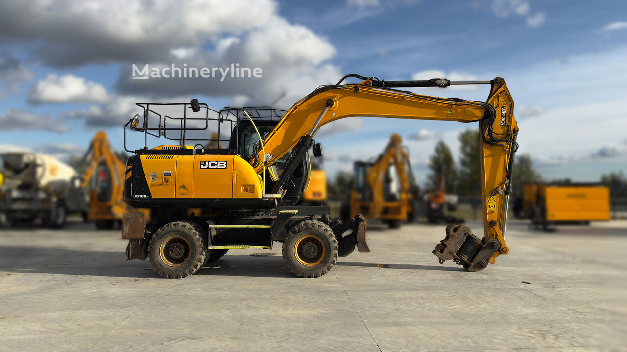 JCB JS 160W PLUS bager točkaš
