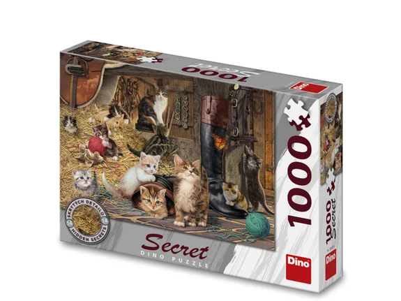 Dino Puzzle Mace sa skrivenim detaljima 1000kom