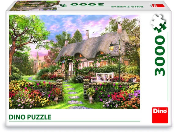 Dino Puzzle Romantična koliba 3000kom