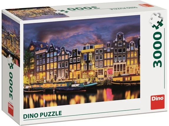 Dino Puzzle Amsterdam 3000kom