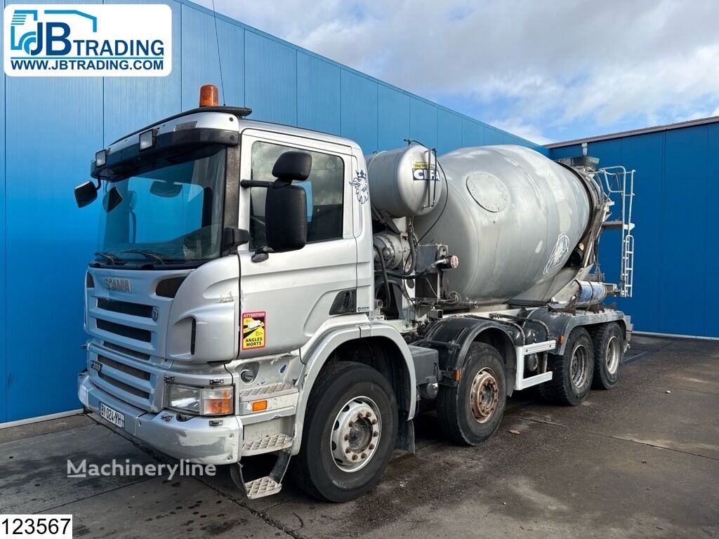 Scania P 380 8x4, Cifa, 8m3,, Manual kamion s mešalicom za beton
