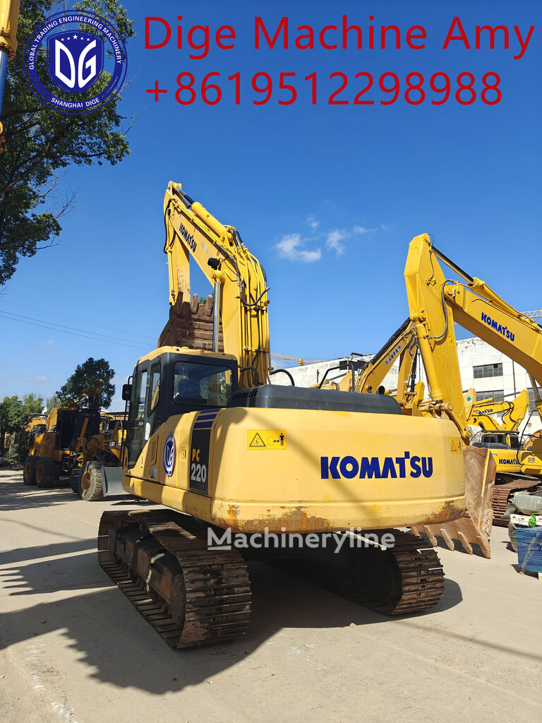 Komatsu PC220-7 bager guseničar