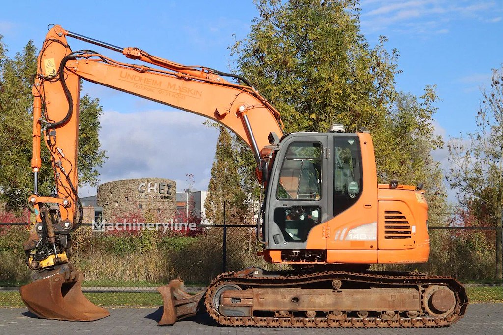Doosan DX140LCR-3 | DX 140 LCR-3 | TILT ROTATOR | BUCKET | DOZERBLADE bager guseničar