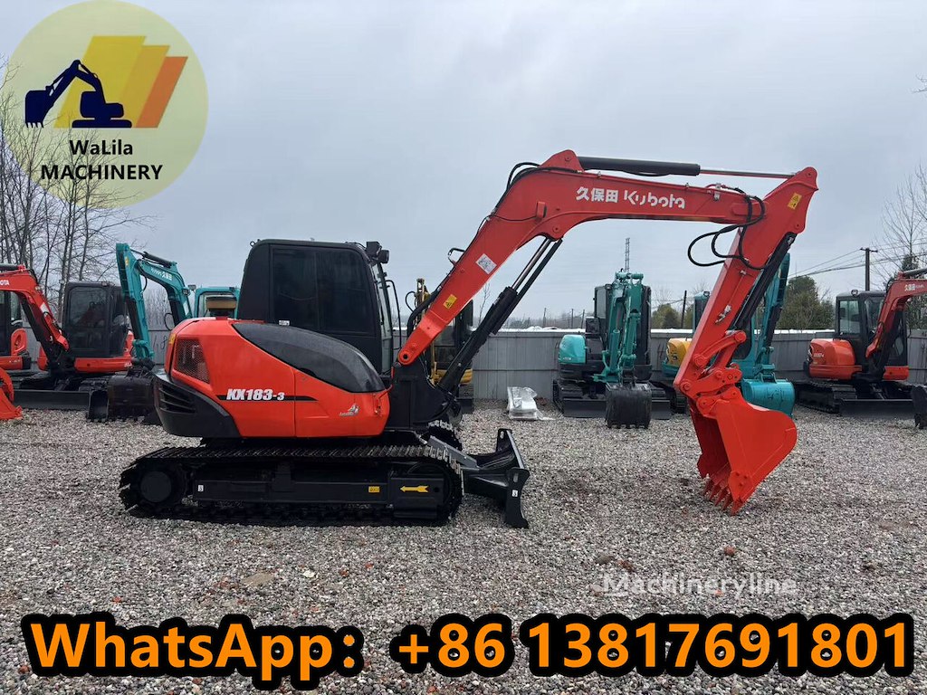 Kubota KX183-5 mini bager