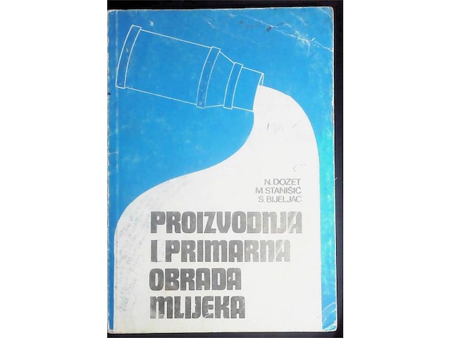 Proizvodnja i primarna obrada mlijeka ➡️ 1983g