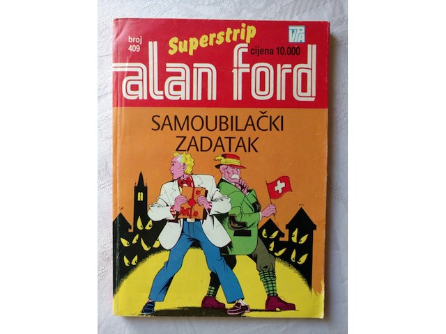 (s) Alan Ford (vjesnik) 409 - Samoubilački zadatak