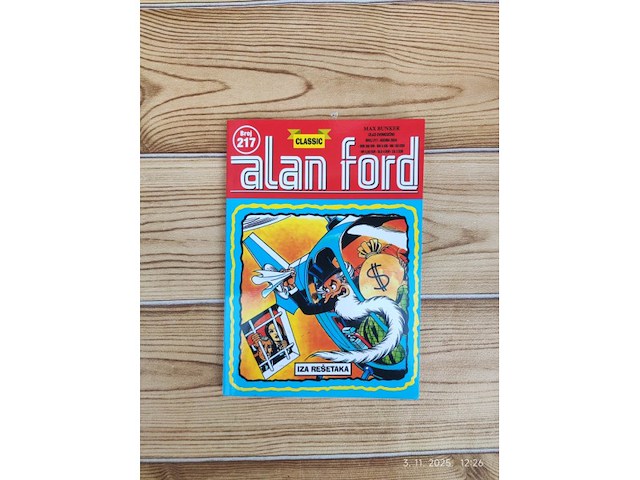 Alan Ford-Iza resetaka,broj 217